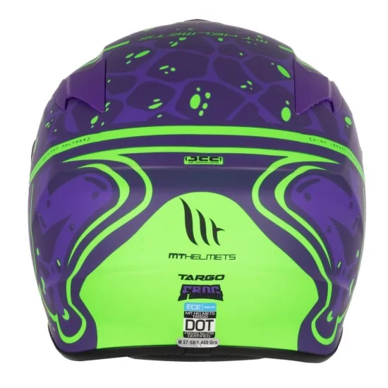 MT-TARGO-FROG-MATT-FLUO-GREEN/PURPLE-MOTORCYCLE-HELMET-FOR-SALE-AT ...